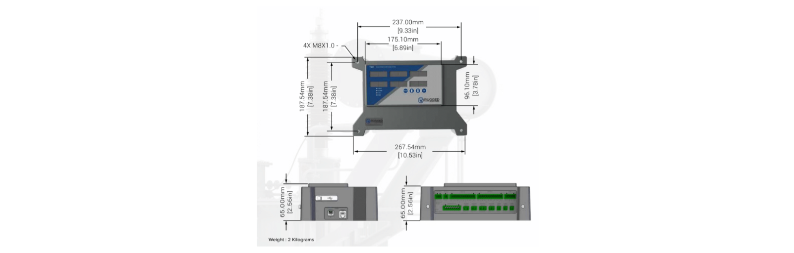 Electrical Asset Monitoring | T401 | Rugged Monitoring