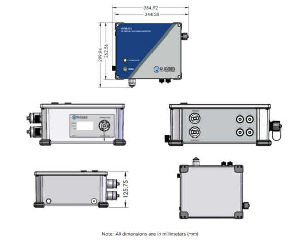HPM601-P Portable HF Partial Discharge Monitor