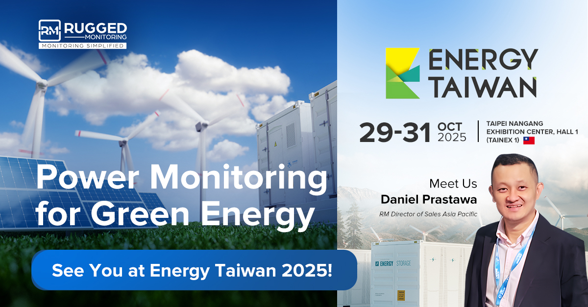 Energy Taiwan & Net-Zero Taiwan 2025 | Rugged Monitoring